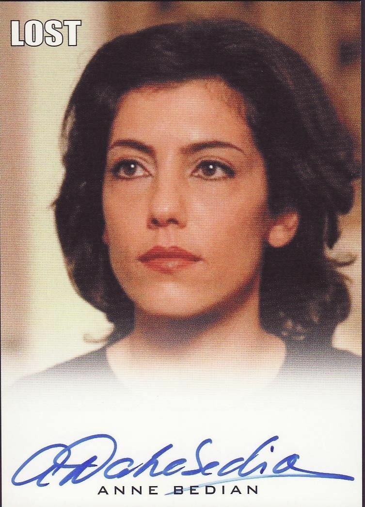 LOST SEASON 1 THRU 5 AUTOGRAPH CARD ANNE BEDIAN | eBay