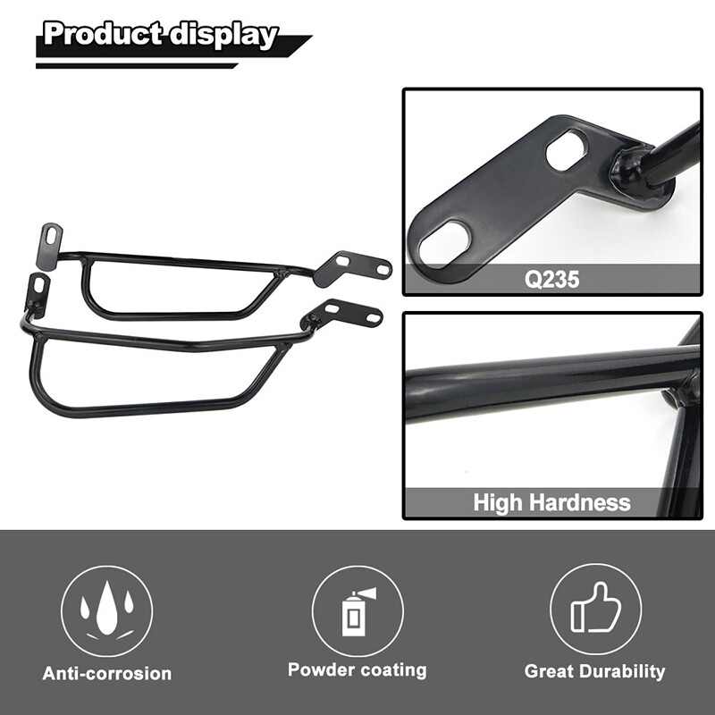 Fit For Suzuki DR650 1996-2025 Rear Support Luggage Rack Side Crash ...