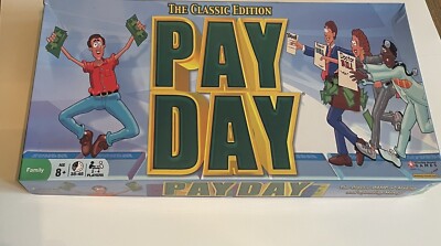 PAY DAY Payday Board Game The Classic Edition Hasbro | eBay