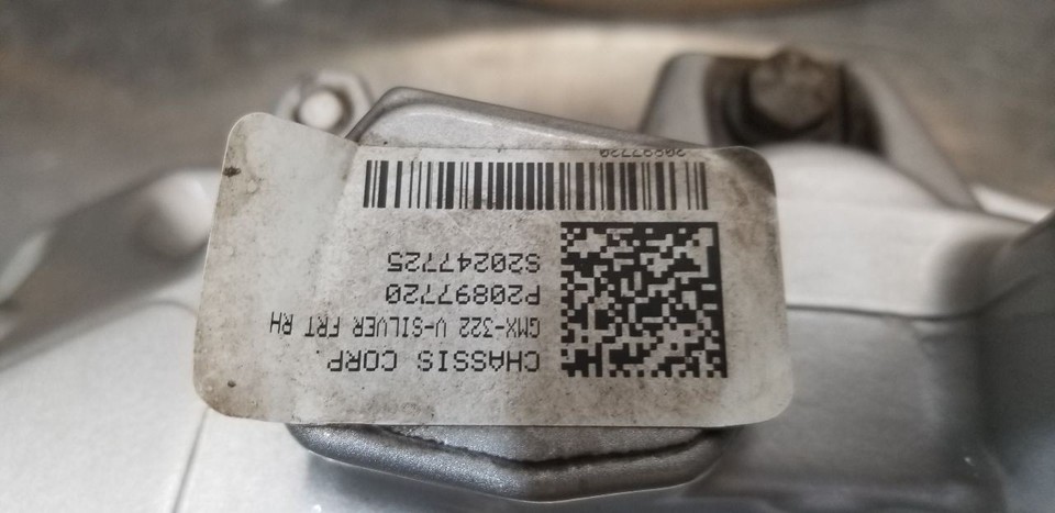 12 CADILLAC CTS V-SERIES BRAKE CALIPER SET FRONT AND REAR SILVER | eBay