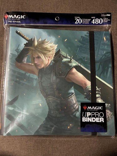 Magic Ultra Pro Binder Final Fantasy 480 Card 20-Pocket Side Loading ...