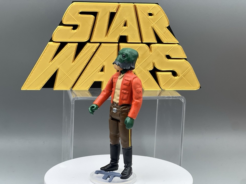 Vintage Custom Star Wars Figure Walrus Man Kenner 3.75” Removable Arm ...
