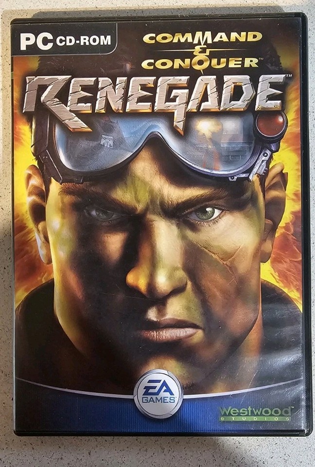Command & Conquer: Renegade (PC CD-ROM) Manual and serial number ...
