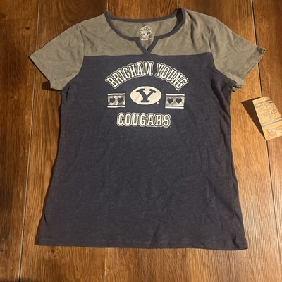 BYU Cougars NCAA Girls Blue T-shirt XL | eBay