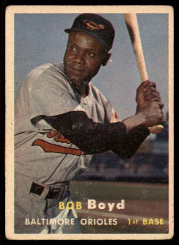 1957 Topps #26 Bob Boyd EX Orioles UER ID:59856 | eBay
