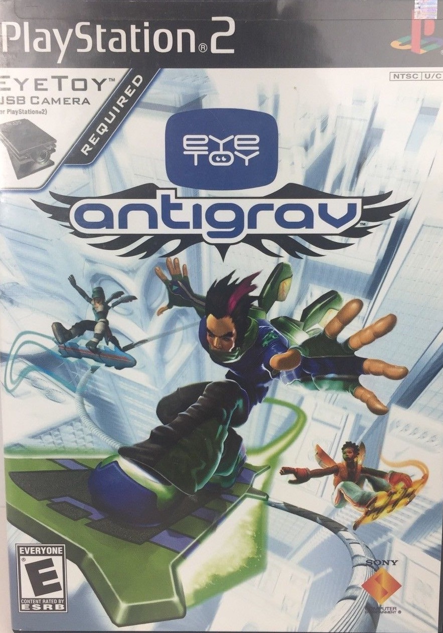 EyeToy: AntiGrav Sony PlayStation 2 PS2 GAME DISC & CASE BLACK LABEL ...