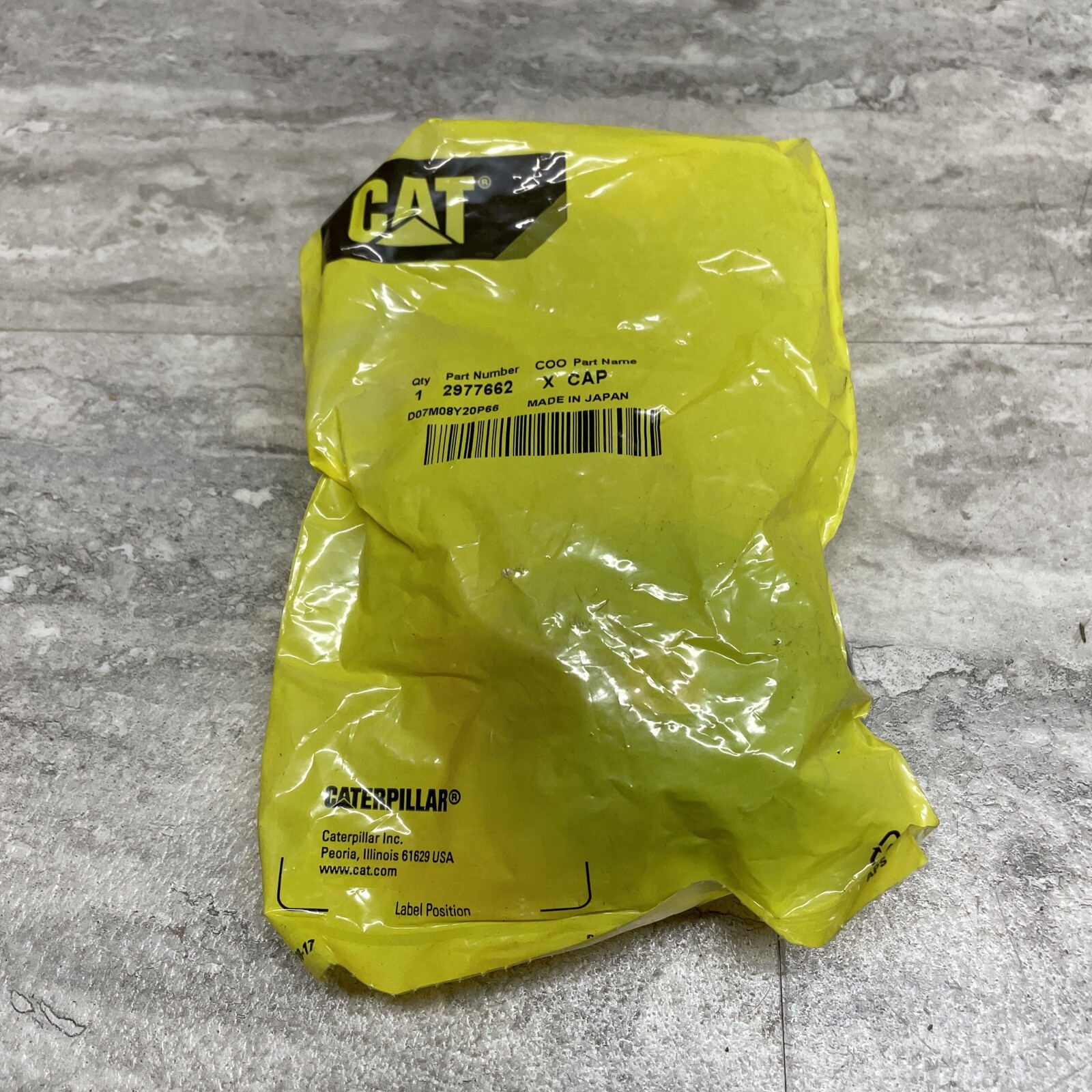 Genuine OEM Caterpillar CAT Oil Cap 297-7662 V for sale online | eBay