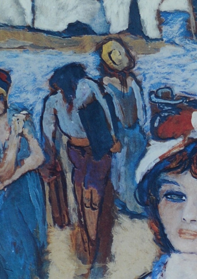 RAMON DILLEY EXHIBITION ART POSTER PRINT GALERIE DE LABORDE PARIS ...