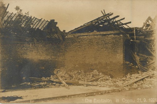 Fertilizer Plant Explosion, Oppau Germany 1921 RPPC | eBay