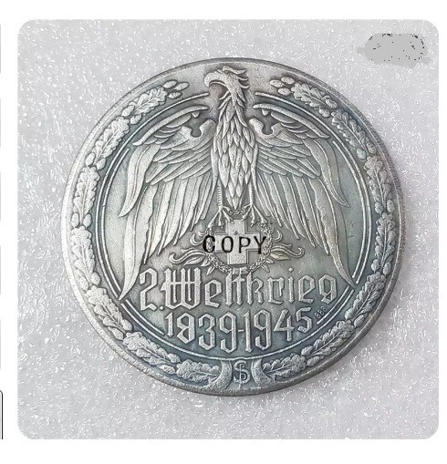 German WW2 --- Commemorative COIN.. -- 88mm King Tiger II | eBay