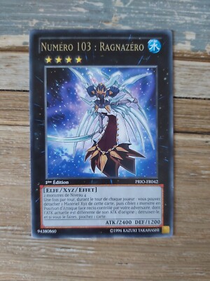 Carte Yu Gi Oh Neuve Numéro 103:Ragnazéro PRIO-FR042 1ère Edition | eBay