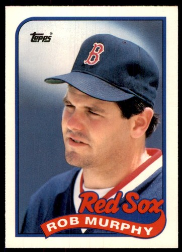 1989 TOPPS TRADED ROB MURPHY BOSTON RED SOX #86T | eBay