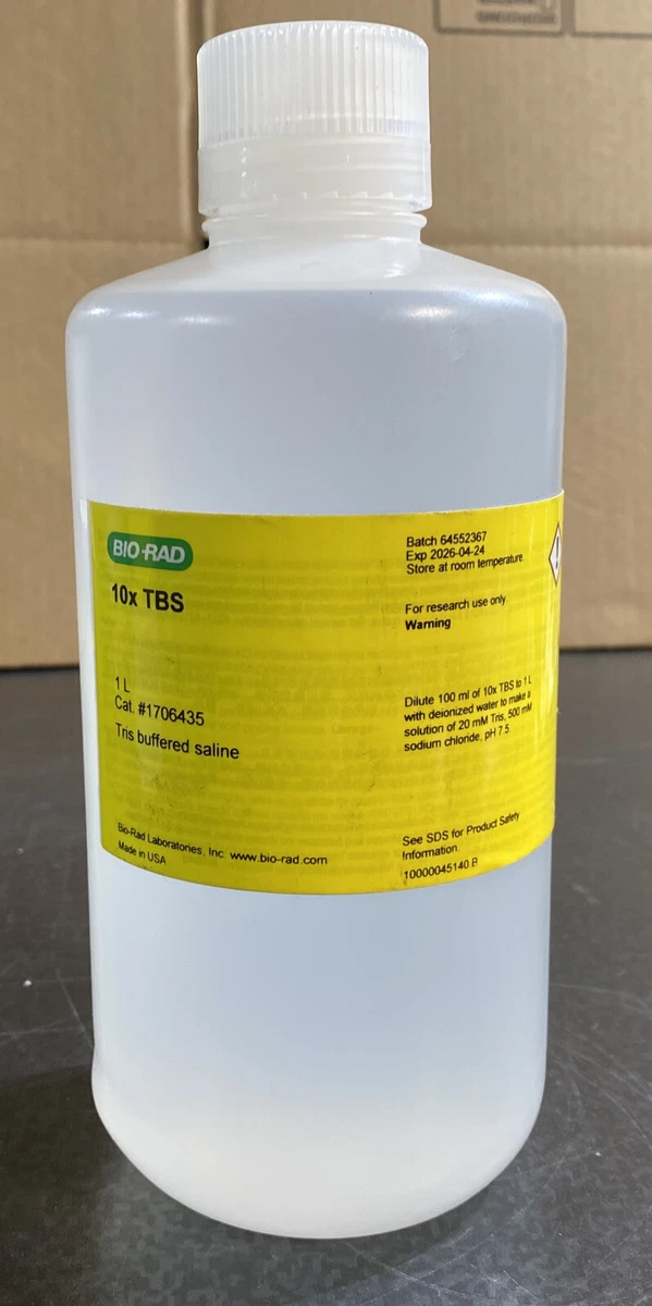 Bio Rad 10x Tbs Recipe | Bryont Blog
