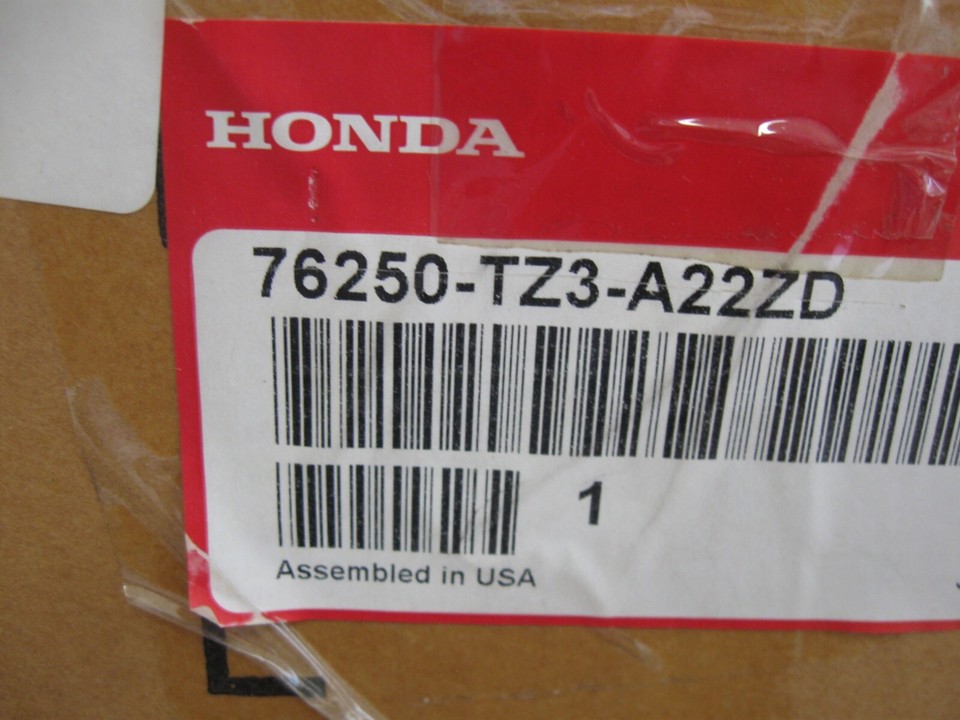 Honda 76250-TZ3-A22ZD Left Door Mirror for 15-16 Acura TLX | eBay