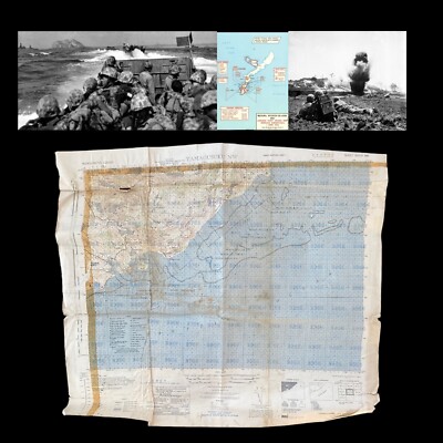 RARE! WWII SECRET D-Day Battle of Okinawa HEAVILY USED Air and Navy ...