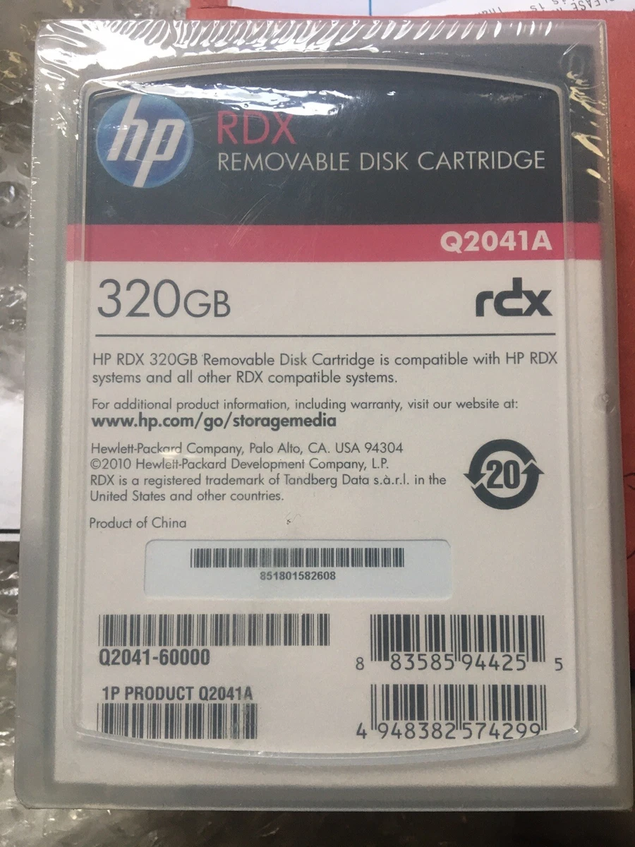 HP Q2042A 507604-001 RDX 500GB Removable Disk Cartridge, 55% OFF