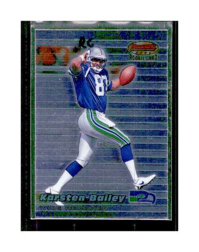 1999 Bowman's Best Football Card #131 Karsten Bailey Rookie | eBay