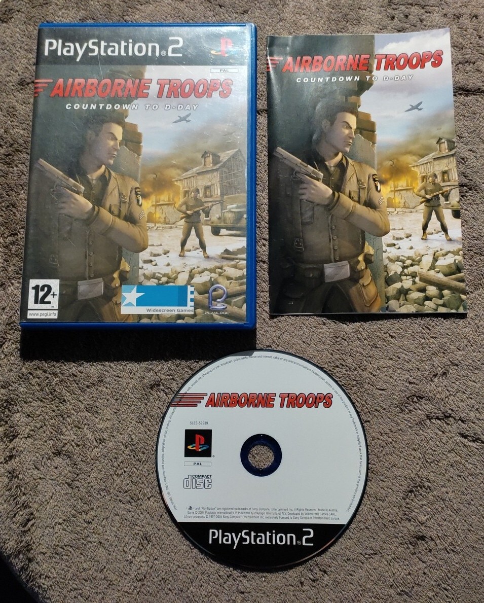 Airborne Troops PlayStation 2 PAL - Prix - Photo - Présentation