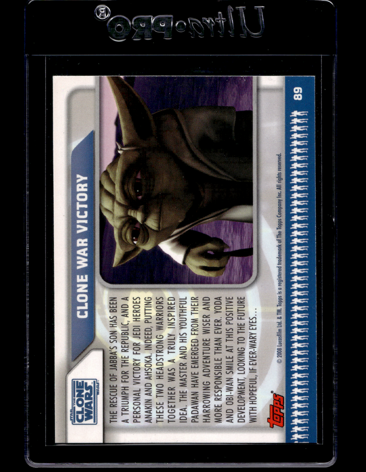2008 Topps Star Wars: The Clone Wars #89 Clone War Victory | eBay
