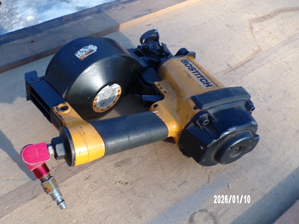 BOSTITCH RN45B-1 Coil Roofing Nailer Pneumatic Nail Gun | eBay