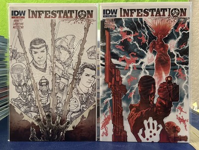 IDW Comics Infestation Issue #1 Sketch And #2 January 2011 | eBay