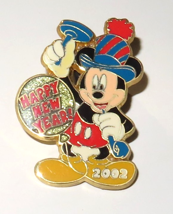 Disney Pin 8869 12 Months of Magic Happy New Year 2002 MICKEY MOUSE | eBay