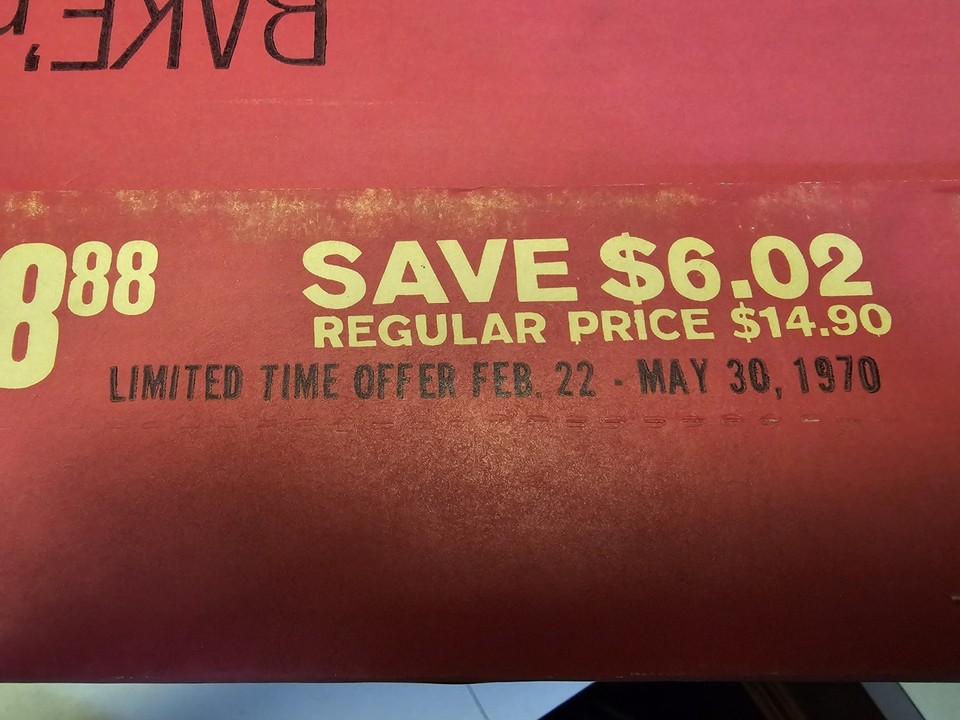 Vintage Corning Ware Blue Cornflower Bake N Fry Set SEALED Pink Box P ...