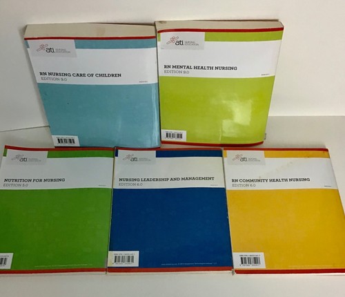 ATI RN Nursing Education Content Mastery Series Review Modules, Set 5 ...