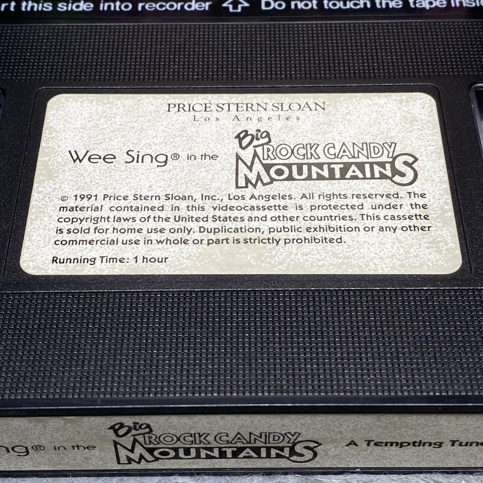 Wee Sing In The Big Wee Sing in Big Rock Candy Mountains VHS 1991 by Susan Hagen | eBay