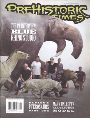 PREHISTORIC TIMES : Dinosaur Magazine - No. 130 / SUMMER 2019 | eBay