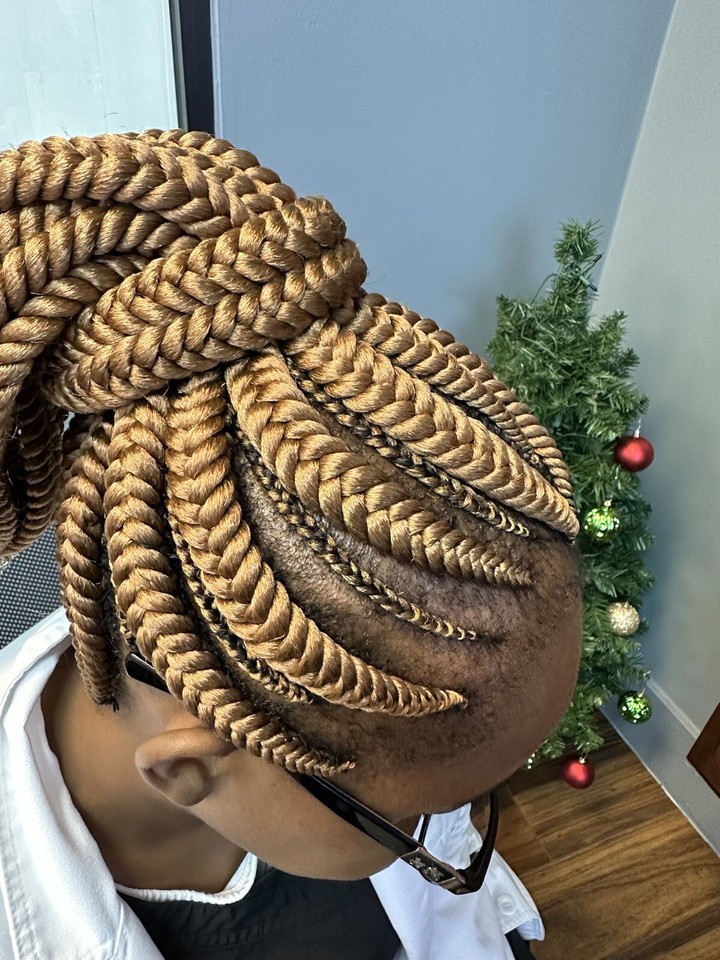 NEW ! Bandika braids, brand new , easy sew-in cornrows for versatile ...