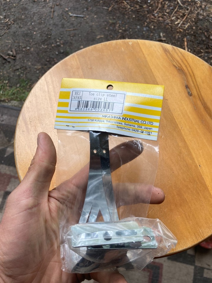 MKS LL Steel Toe Clips NIB X-Large | eBay