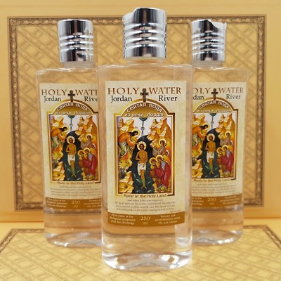 3 Bottles Of Blessed Holy Water from Jordan River Jesus Baptism Site ...