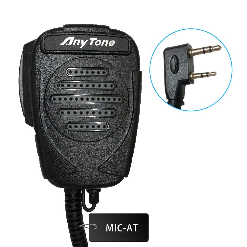 AnyTone Speaker Microphone Fit for AT-D878UV Plus AT-D868UV Ham Radio ...