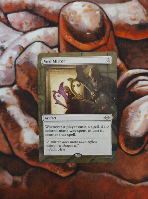 Magic the Gathering Void Mirror Hand Painted Unique Custom MTG Alter | eBay