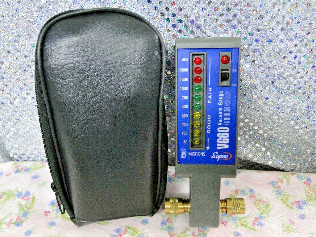 VACUUM GAUGE Electronic LED "MADE IN USA" SUPCO *VG60 | eBay