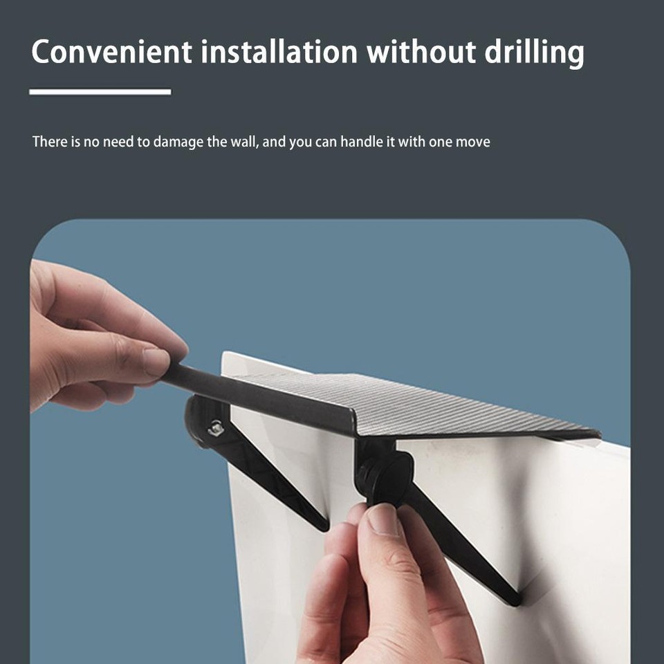 Adjustable Foldable Monitor TV Screen Storage Rack Desk Home Shelf Orga ...