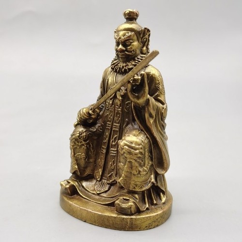 Fortune Zhang Tianshi Copper Chamfering Buddha Statue for Home Gift ...