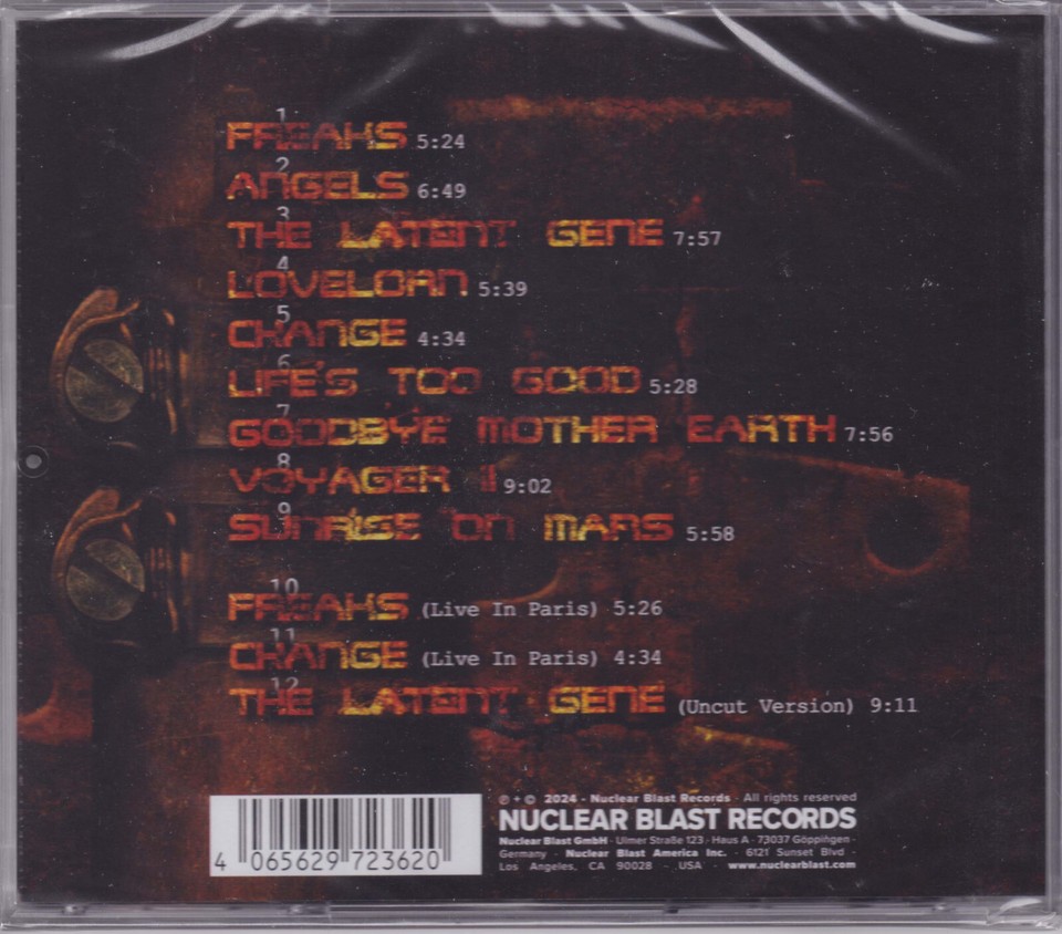 Threshold 1999 CD - Clone +3 (2024 Remaster) Vanden Plas/Symphony X ...