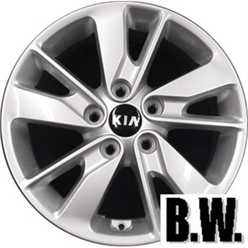 16in Wheel for KIA OPTIMA 2016-2018 SILVER Recon Alloy Rim w/o Center ...