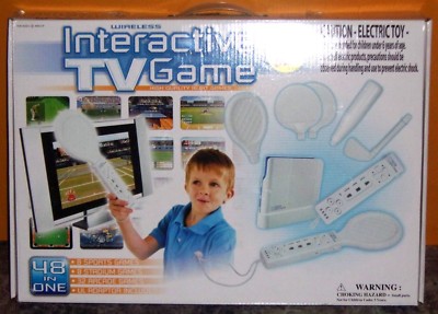 48 in 1 Wireless Interactive TV Game - Free USA Shipping! | eBay