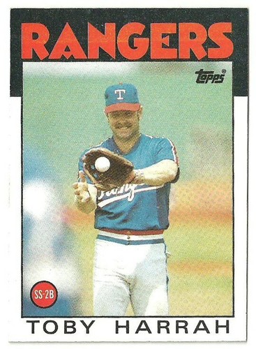 TOBY HARRAH TEXAS RANGERS #535 - TOPPS NM-MT 1986 | eBay