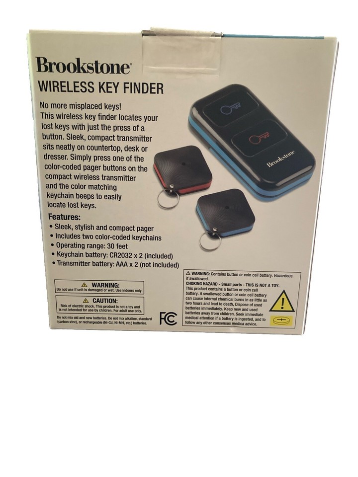 Brookstone Wireless Key Finder 30 Ft Range | eBay