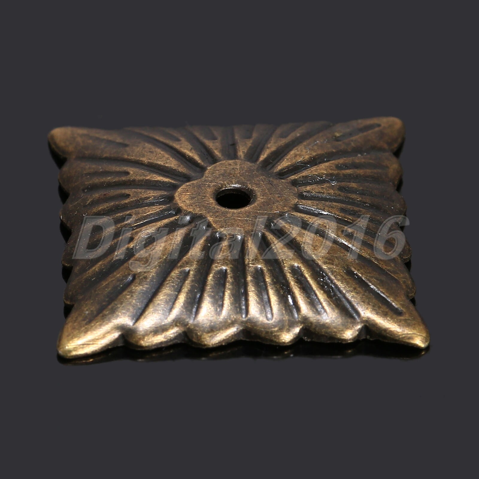 100PCS Antique Bronze Square Upholstery Tacks Furniture Decorative ...