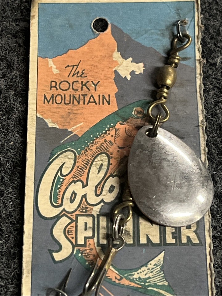 Vintage Colorado Spinner Fishing Lure Rocky Mountain NIC COP 1/O ...