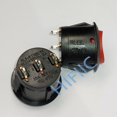 2PCS/5PCS RLEIL RL3-513-G 6A 250V 3 positions 3 pins Rocker switch | eBay