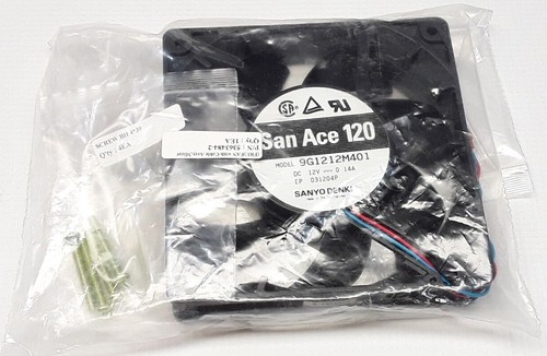 SANYO 9G1212M401 | SAN ACE 120 |12V 0.14A | EP 013204P W/ 4 SCREWS (BH ...