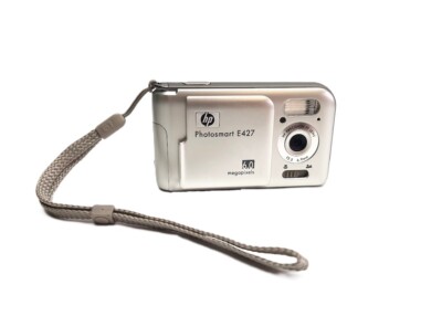 HP PhotoSmart E427 Compact Digital Camera 6.0Megapixels 5x Zoom Silver ...