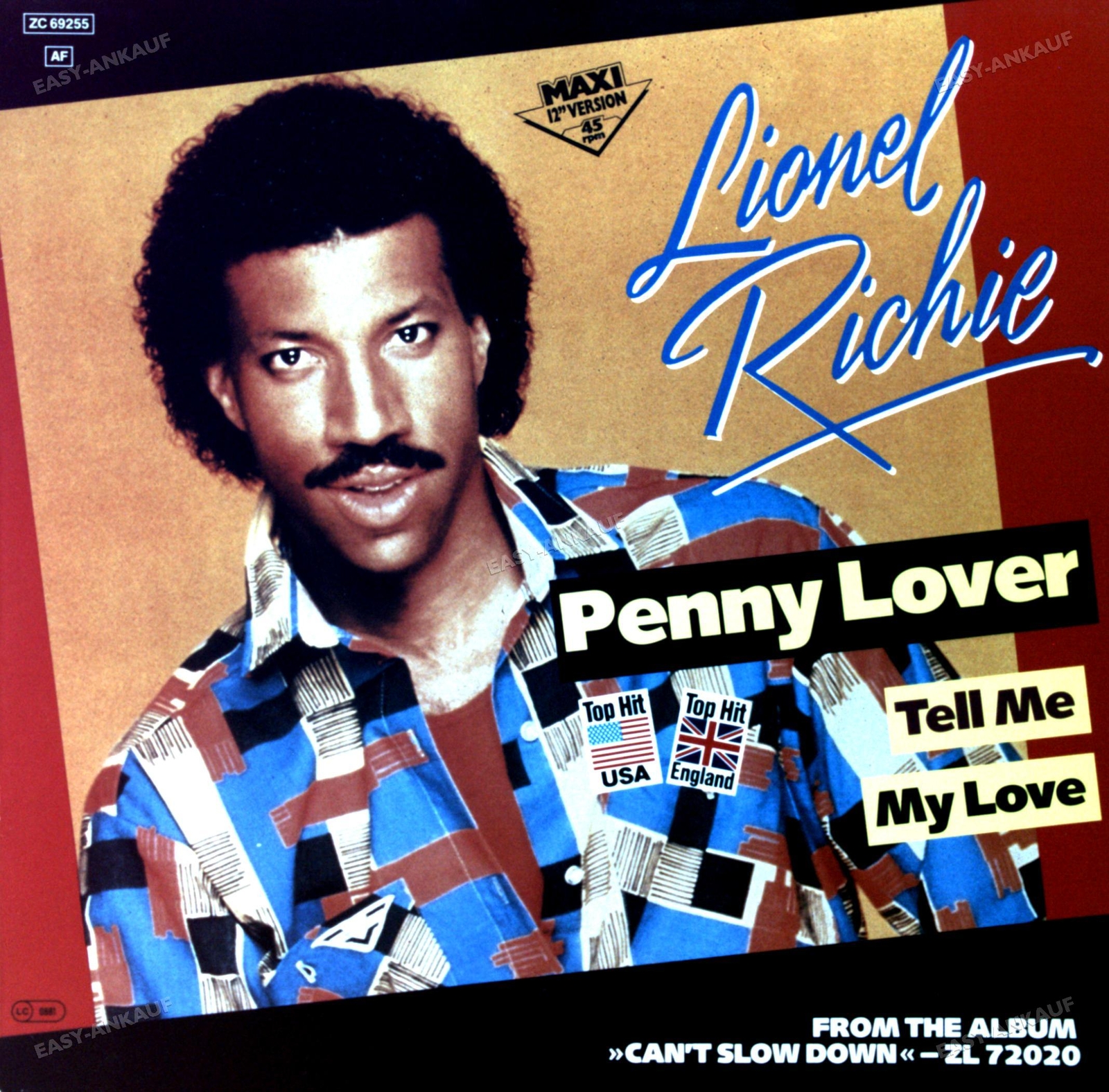Lionel Richie - Penny Lover Maxi (VG+/VG+) ' | eBay Australia
