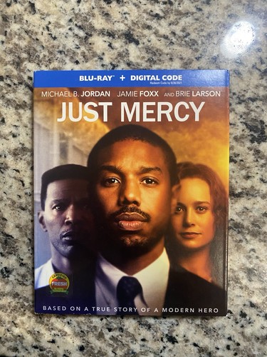 Warner Bros. Just Mercy Blu-ray + Digital Code Michael B. Jordan Jamie ...